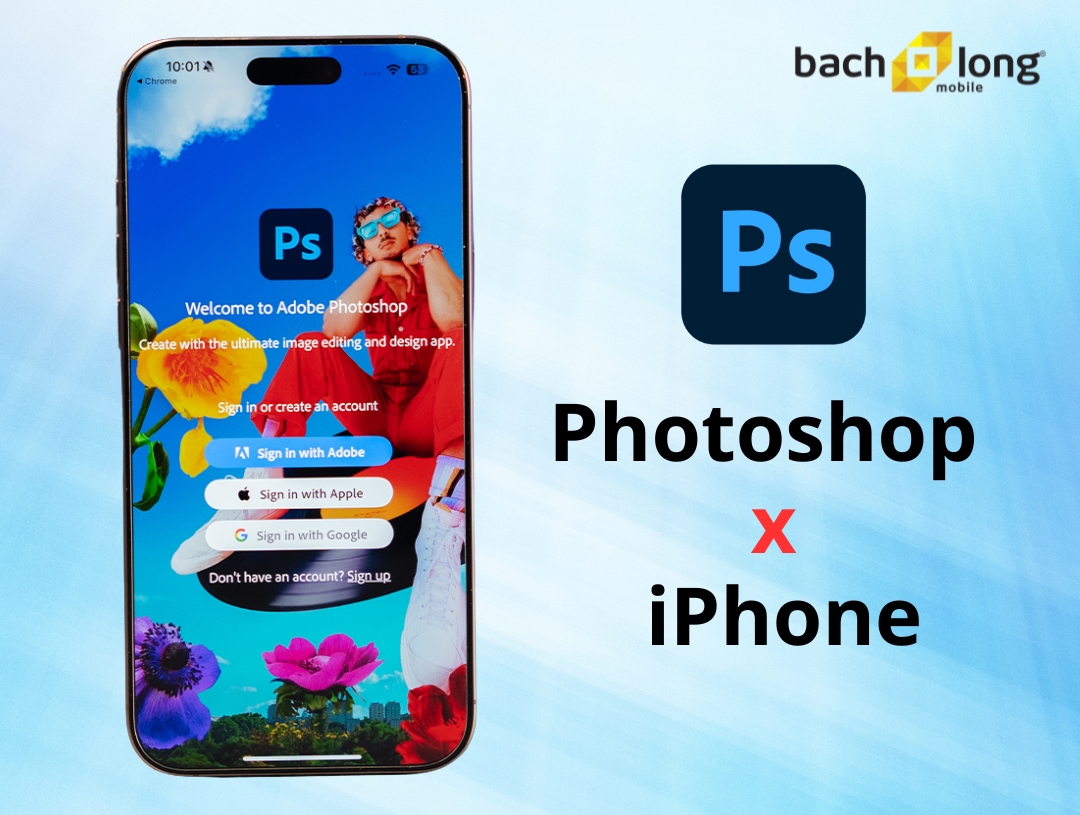 Adobe lần đầu phát hành Photoshop trên iPhone: Miễn phí, tích hợp AI